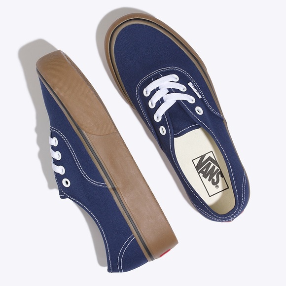 Vans | Shoes | Vans Authentic Platform Gum Medieval Blue | Poshmark